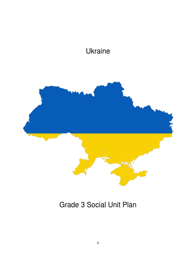 Ukraine Unit Plan Final | PDF | Educational Assessment | Community