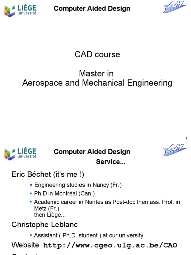 Cad 01 Pdf Curvature Curve