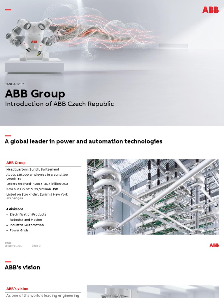 ABB CZ English | PDF | Electrical Substation | Automation