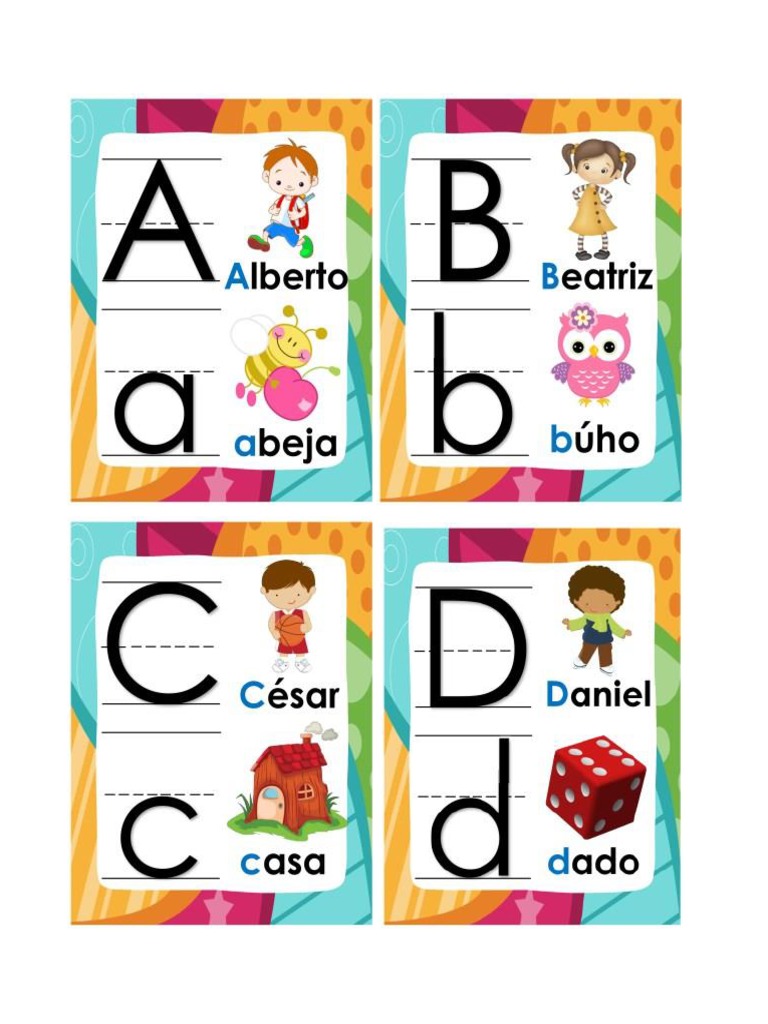 Abecedario Mayuscula Y Minuscula – HRPL