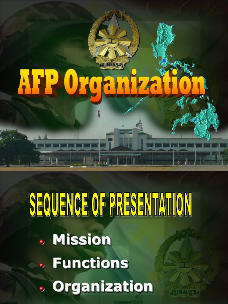 AFP Organization Briefing | Government Institutions (10 views)