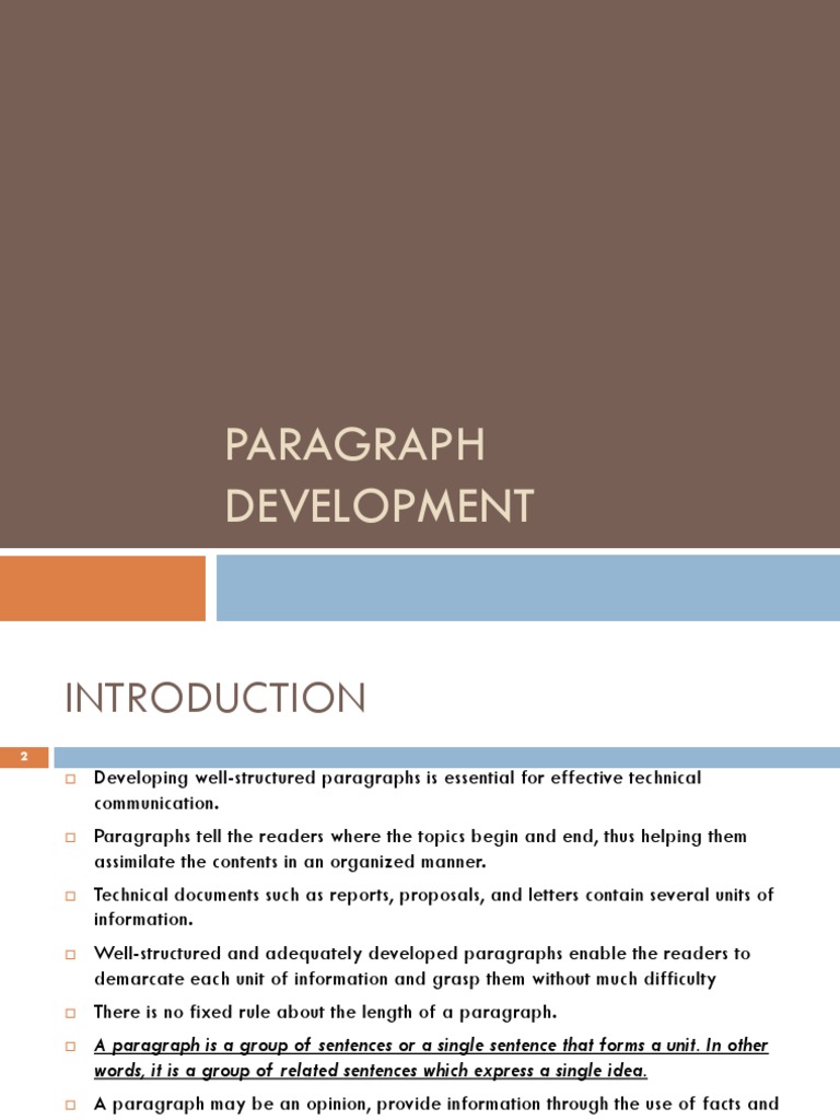 10-Paragraph Development | PDF | Paragraph | Mummy