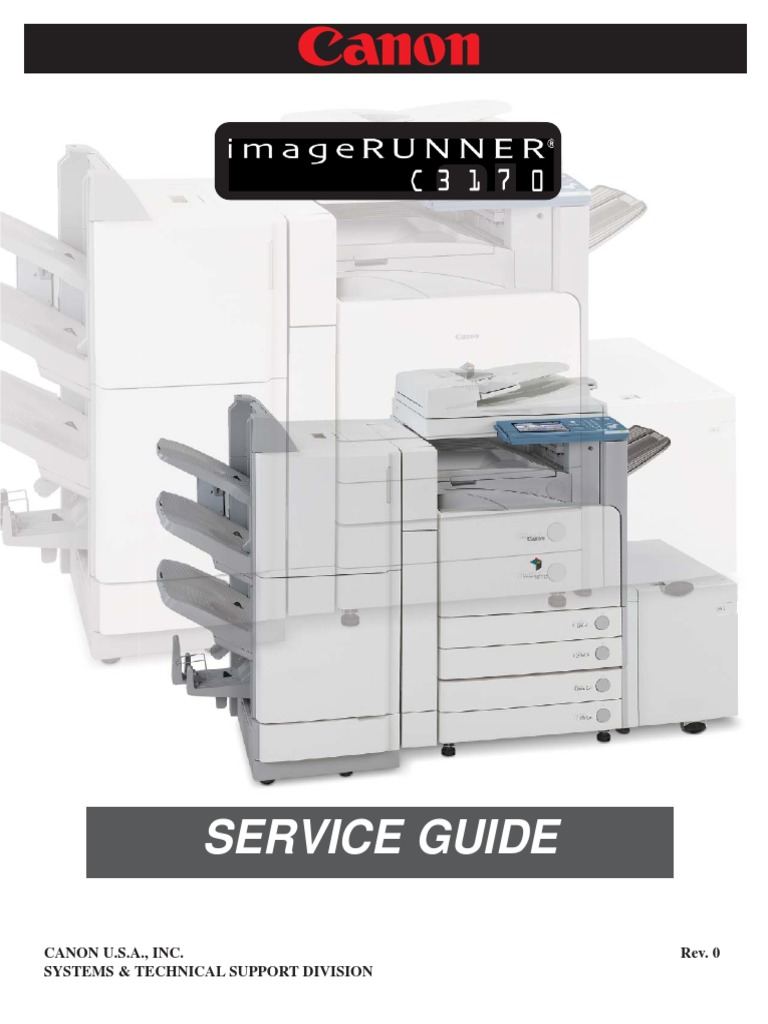 Service Guide: Canon U.S.A., Inc. Systems & Technical Support Division ...