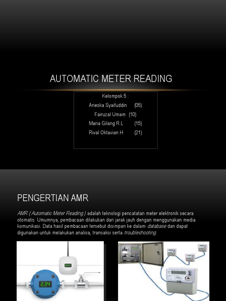 Automatic Meter Reading | PDF