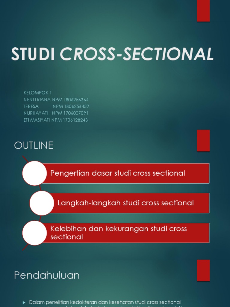 Studi Cross Sectional | PDF Studi Cross Sectional | PDF