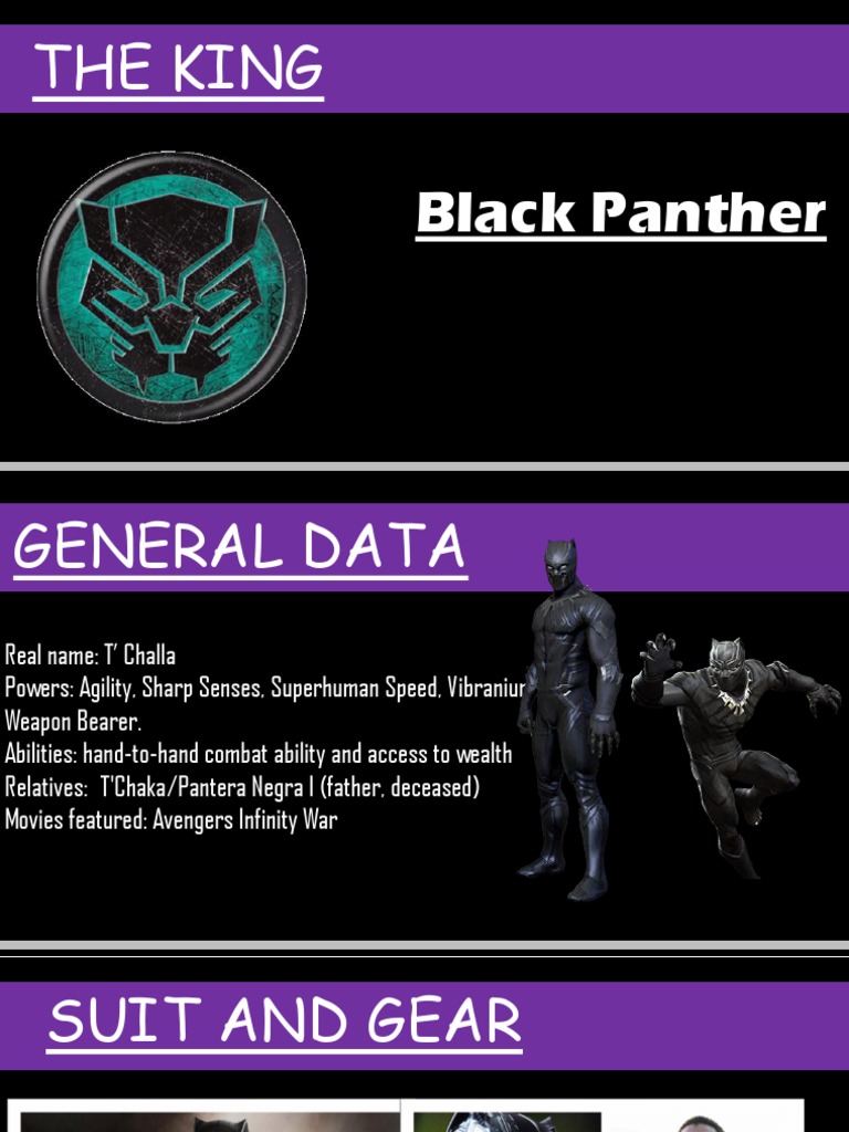 The King: Black Panther | PDF