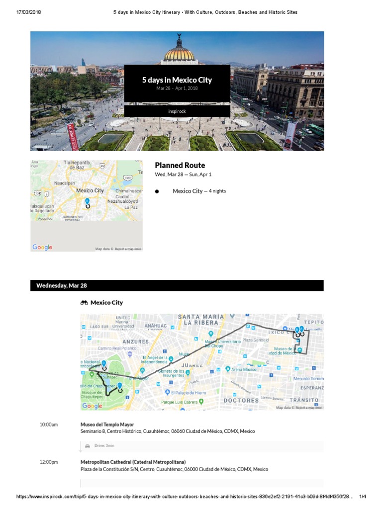 Mexico City Guide | PDF | Mexico City | Mexico