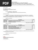 Official Letter Template for PUP | PDF