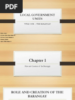 Barangay Structure and Barangay Officials Duties Powers and ...