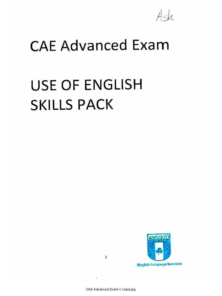 CAE Advanced Exams | PDF
