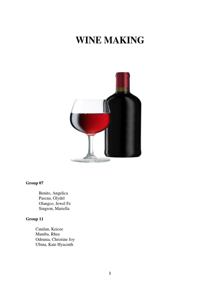 Bignay Wine Making Guide | PDF | Vinegar | Wine