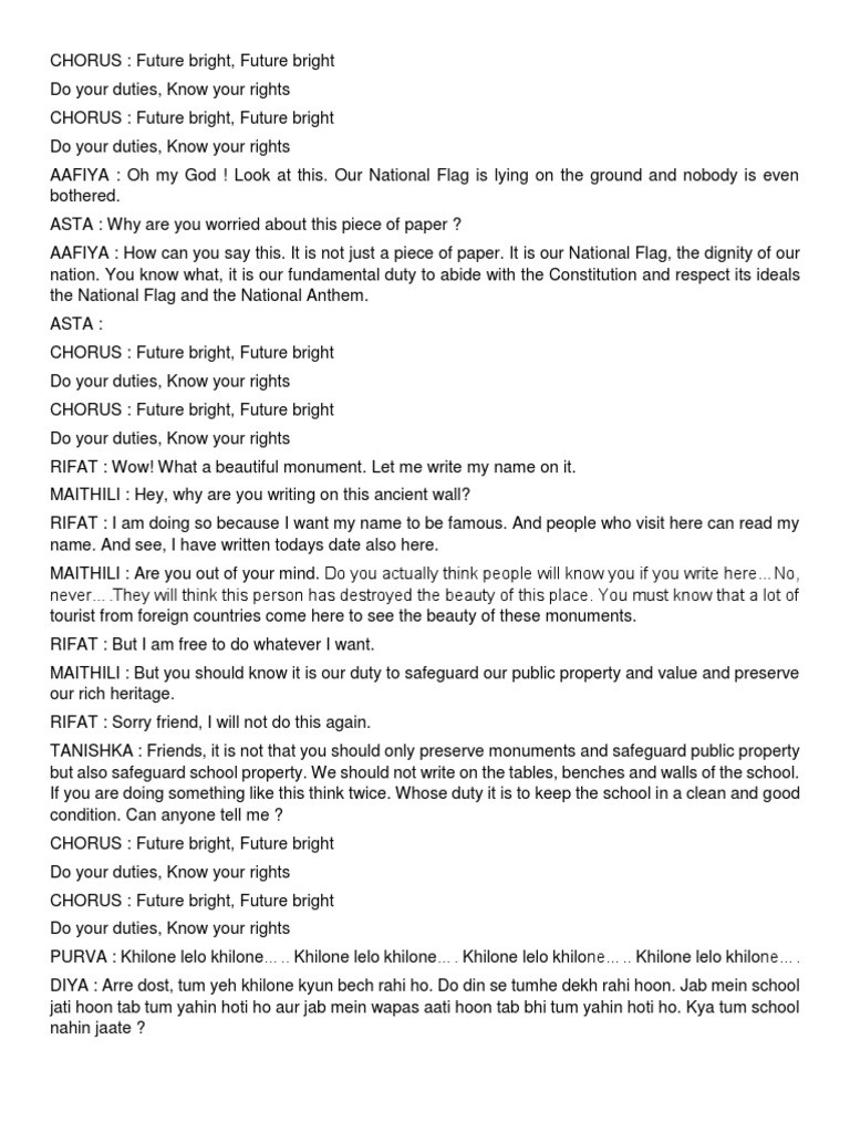 Skit Pdf Social Institutions Social Science