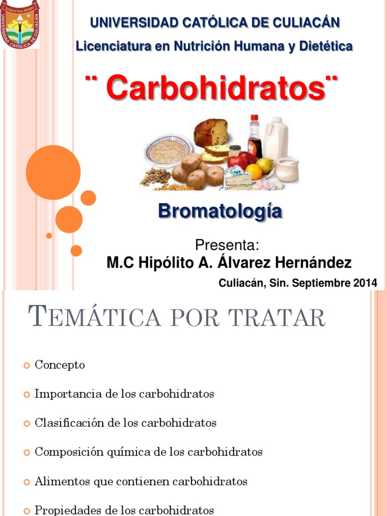 ppt carbohidratos... | Carbohidratos | Glucosa