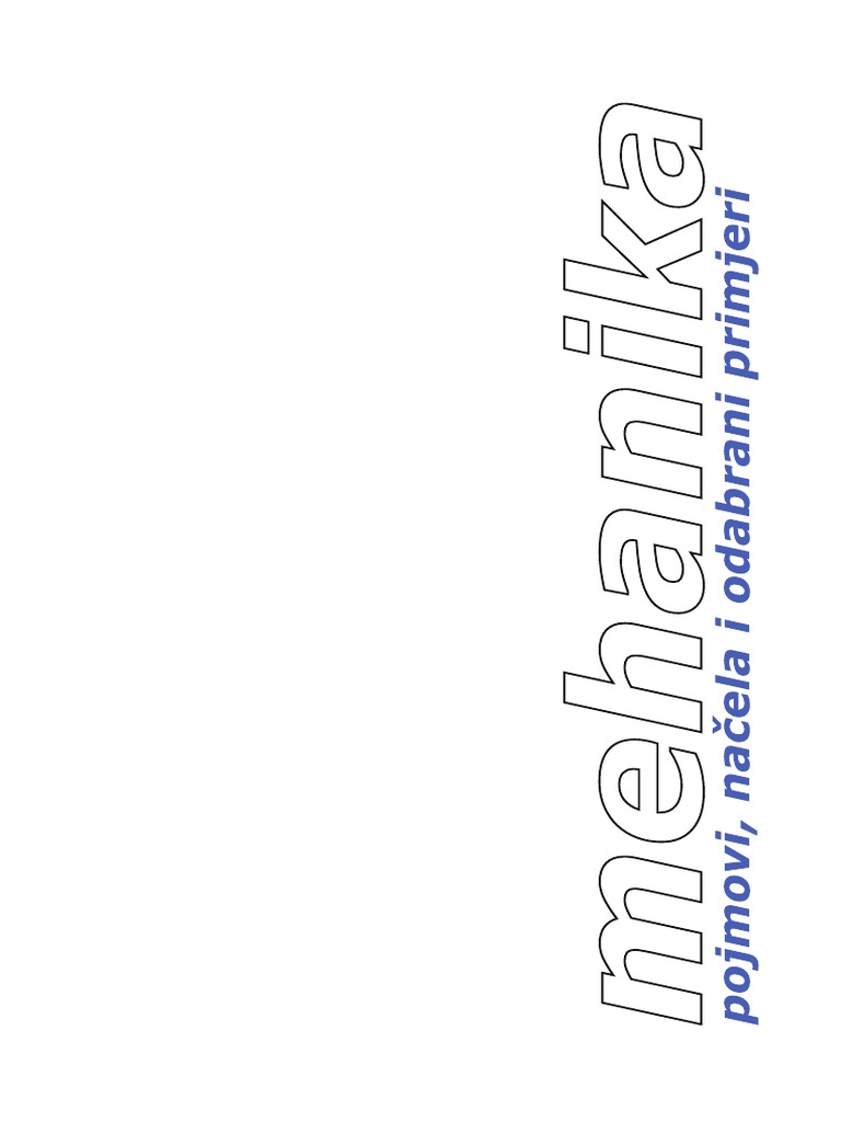 Mehanika Skripta | PDF