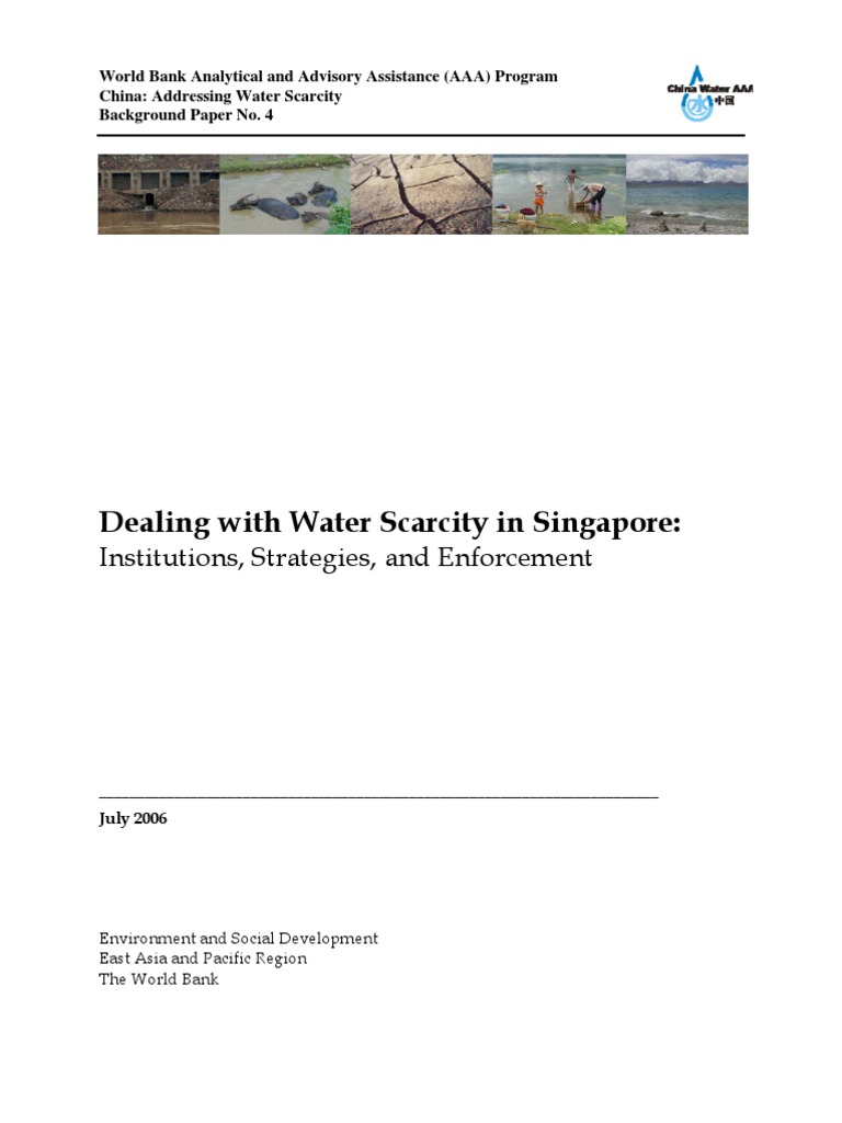 WRM Singapore Experience en | PDF | Reclaimed Water | Sewage Treatment