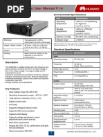 R4850G User Manual V1.4 | PDF | Rectifier | Alternating Current