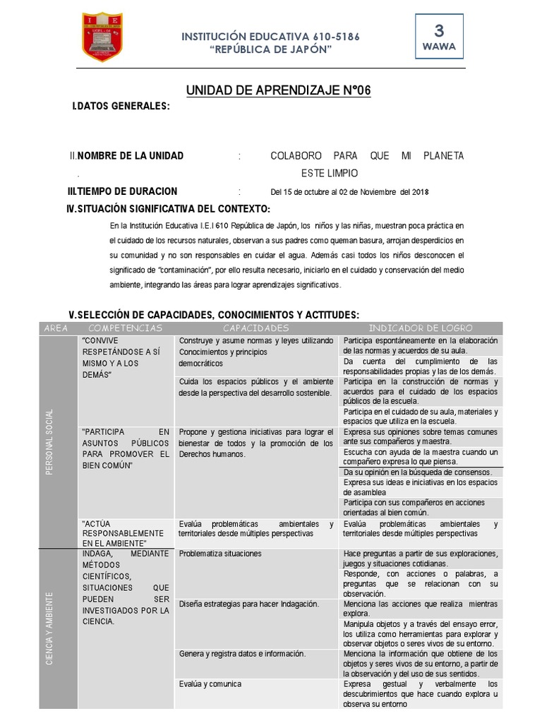 Cuidado del Planeta para Niños | PDF | Science | Salón de clases