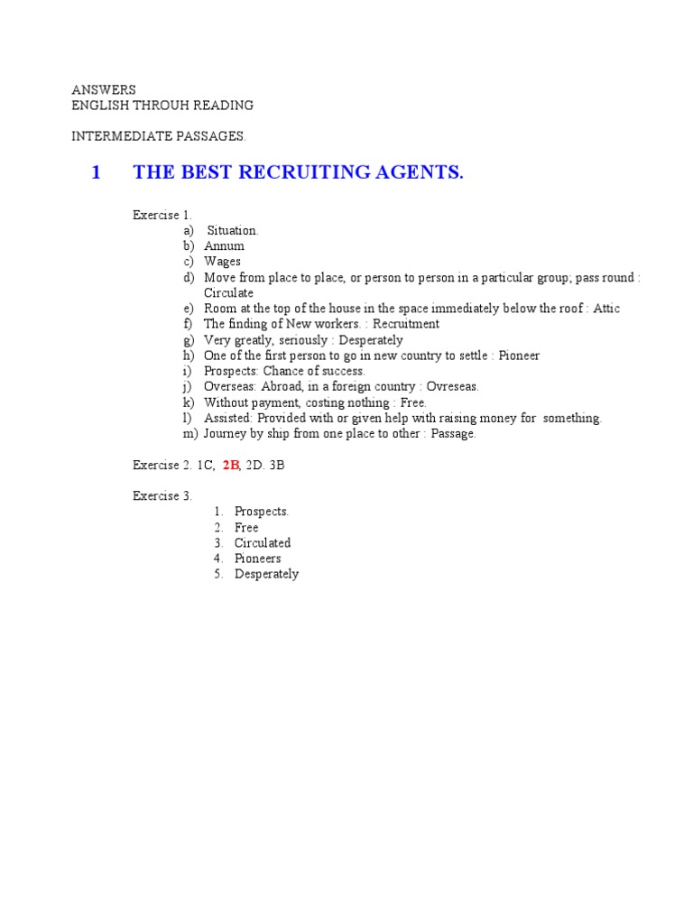 ELS English Reading Answer Key | PDF | Allergy | Dermatitis