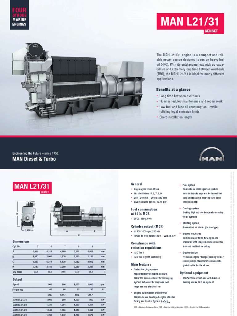 Man-L21-31 Man BW | PDF | Turbocharger | Engines