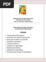 Programa de Educación Preescolar 2011 | PDF