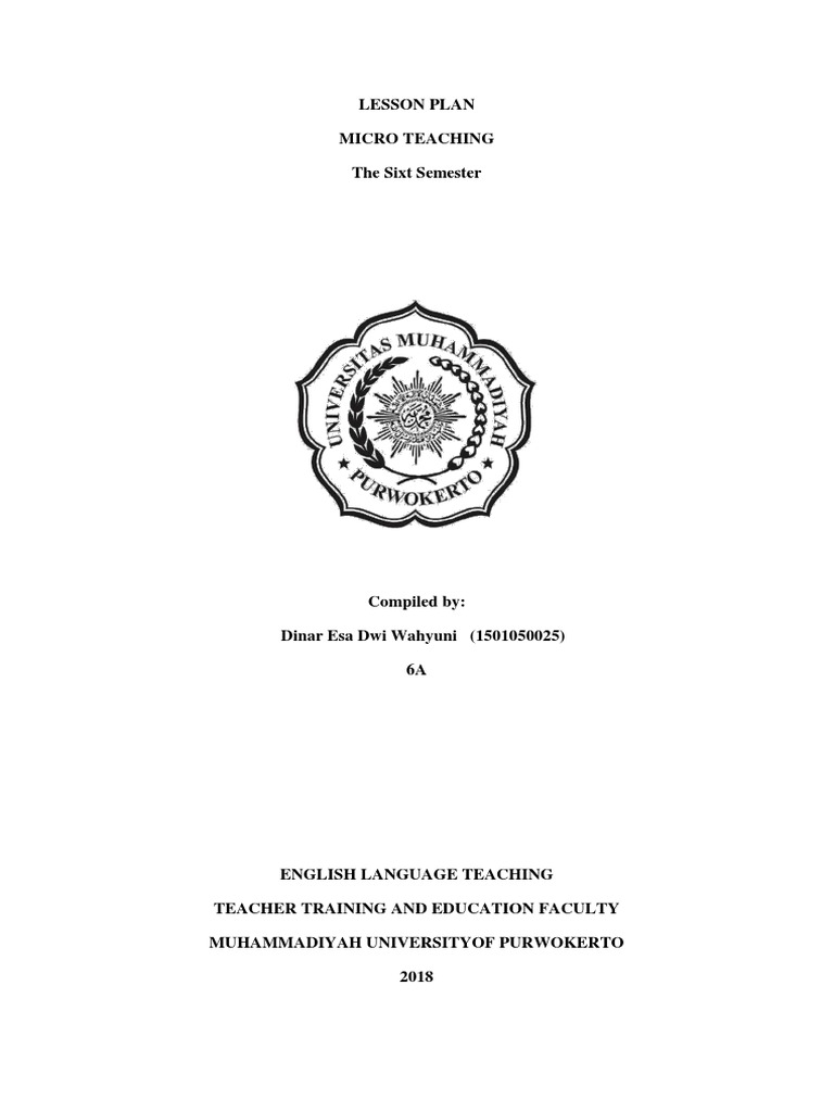 LESSON PLAN Micro Teaching | PDF | Rubric (Academic) | Learning