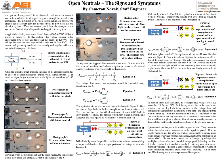 Open Neutral Poster Text Box Version | PDF | Electrical Resistance And ...