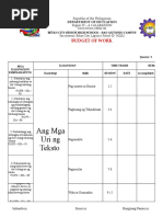 Lesson Plan in PAgbasa at Pagsusuri | PDF