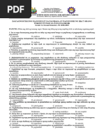 Pagbasa at Pagsusuri Exam 1 | PDF