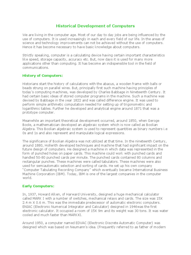 Basics of Computer | PDF | Printer (Computing) | Random Access Memory