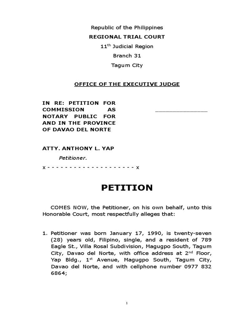 Application For Notarial Commission | PDF | Notary Public | Judiciaries