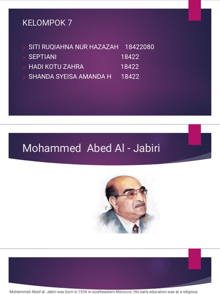 Al-Jabiri: Modernity and Tradition in Islam | PDF