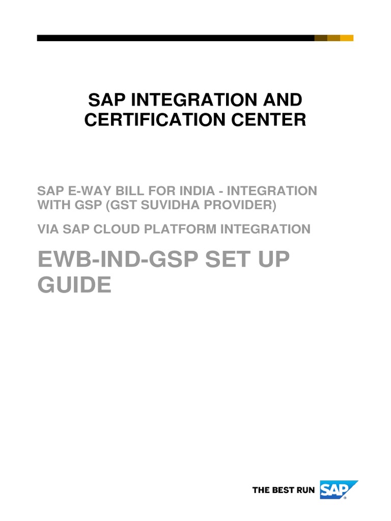 Sap Integration and Certification Center | PDF | Public Key Certificate ...