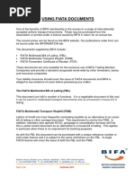 FIATA Documents and Forms PDF | PDF | Bill Of Lading | Indemnity