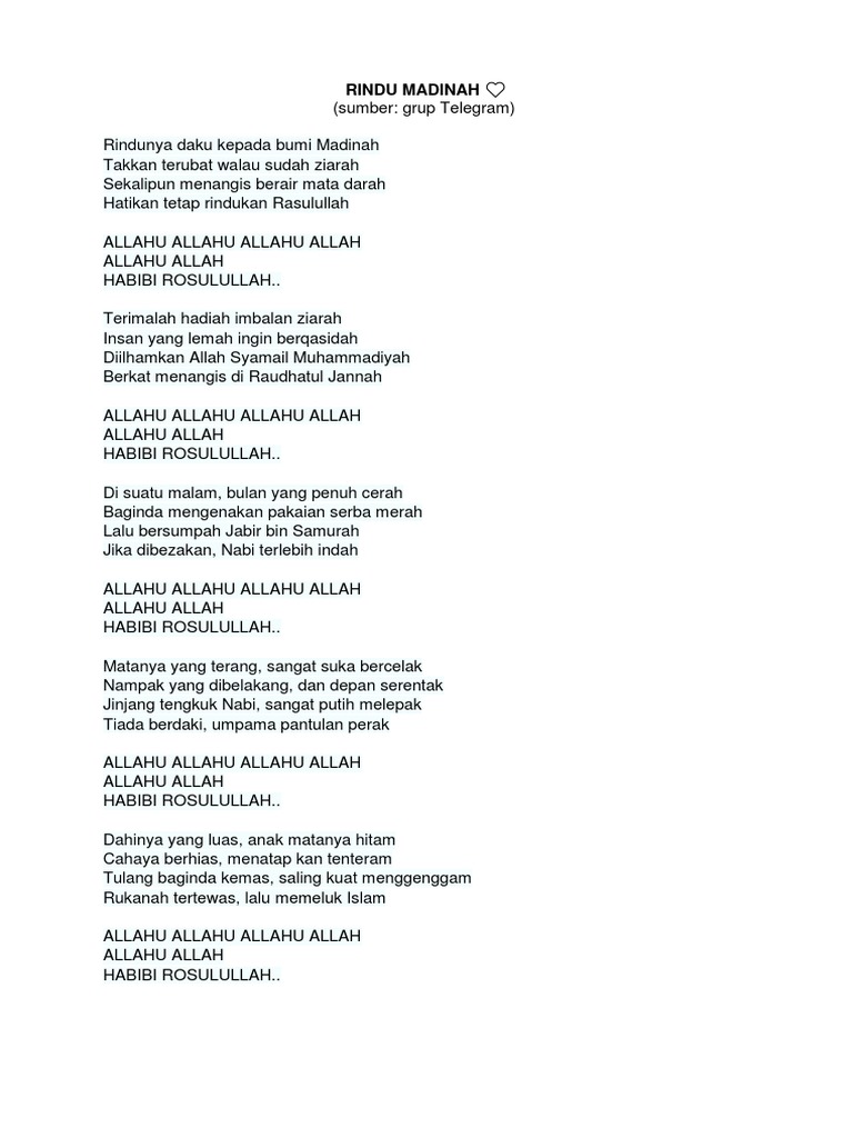 Lirik Qasidah Masjid Ladang2