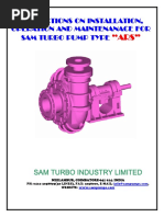 Sam Turbo Pumps Catalogue | PDF | Pump | Valve