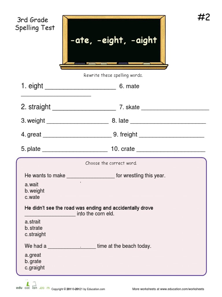 Stress Free Spelling Practice Workbook | PDF