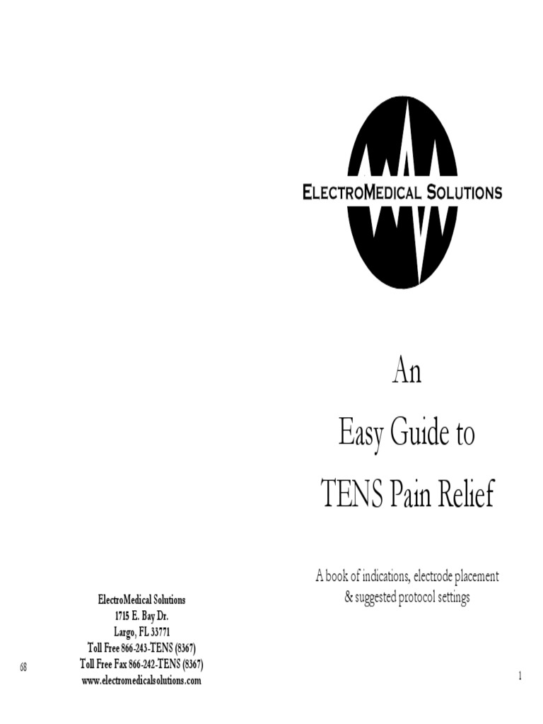 TENS Unit Guide for Shoulder Pain | PDF | Pain | Knee