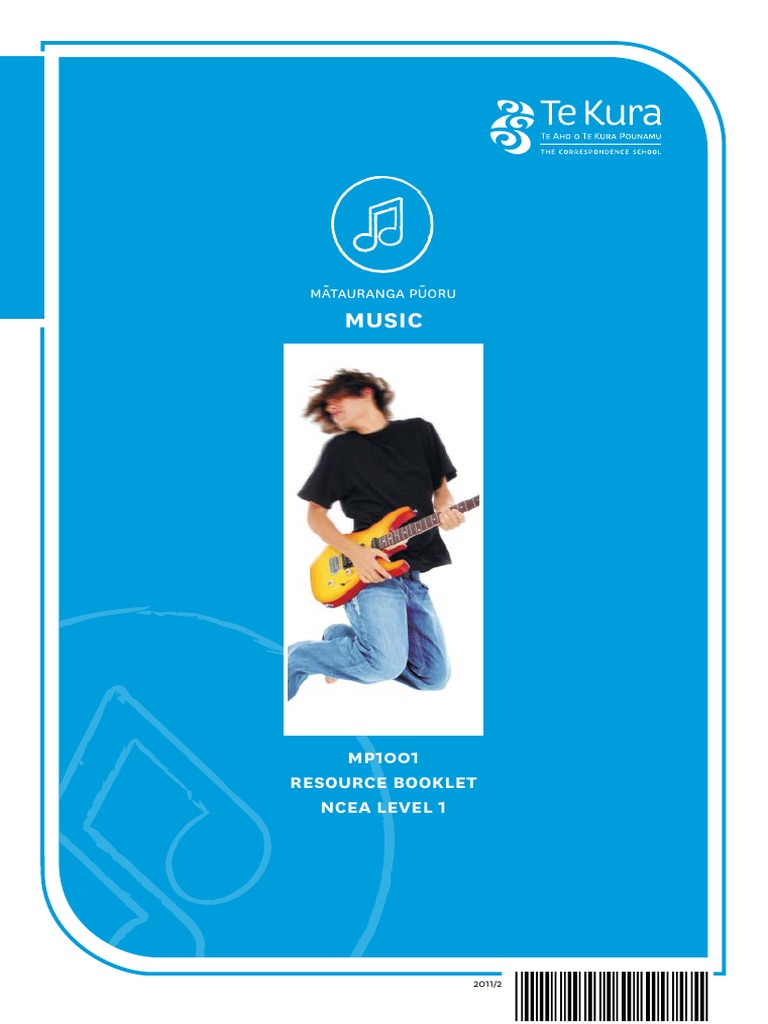 Music: mp1001 Resource Booklet Ncea Level 1 | PDF | Musicology | Musical Compositions