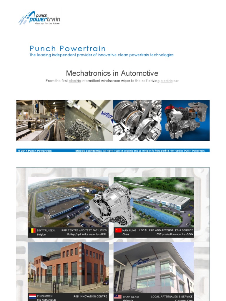 Mechatronics in Automotive PDF | PDF | Autonomous Car | Transmission ...