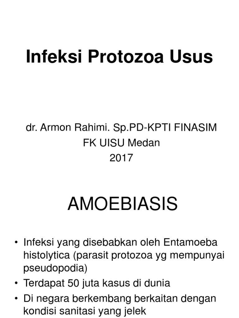 Infeksi Protozoa Usus | PDF
