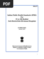 IPHS Norms | PDF | Hospital | Clinic