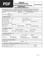 Type Inspection Authorization, Faa Form 8110-1 | PDF | Flight Test ...