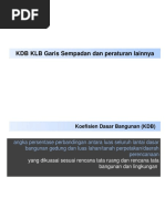 Menghitung Luas Bangunan, KDB, KLB, KDH, KB Dan GSB | PDF