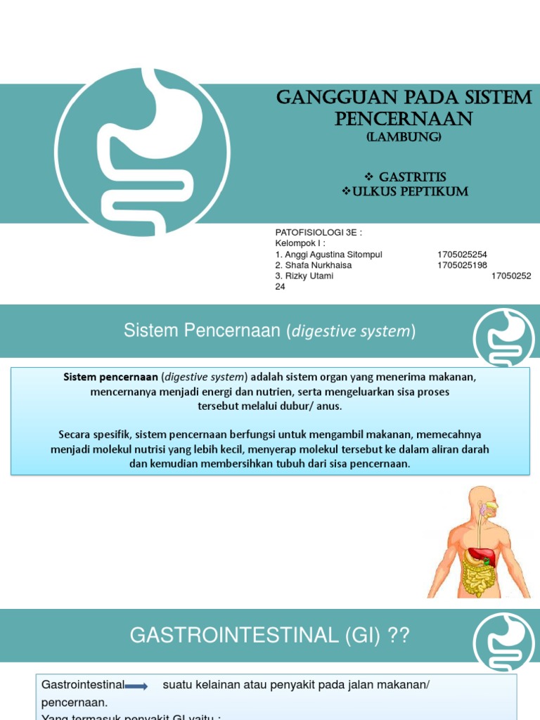 PATOF Gastritis Dan Ulkus Peptikum | PDF | Pengembangan Diri | Kesehatan Holistik