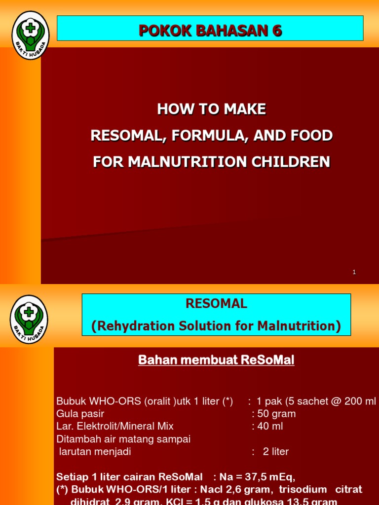 How To Make Resomal and Formula | PDF