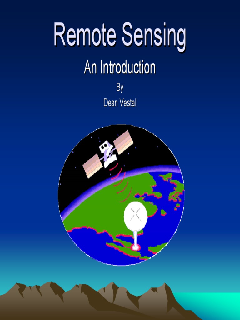 Remote Sensing | PDF | Remote Sensing | Electromagnetic Radiation