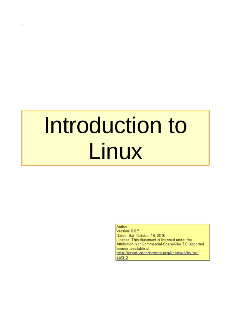 Linux | PDF | Gnu | Kernel (Operating System)