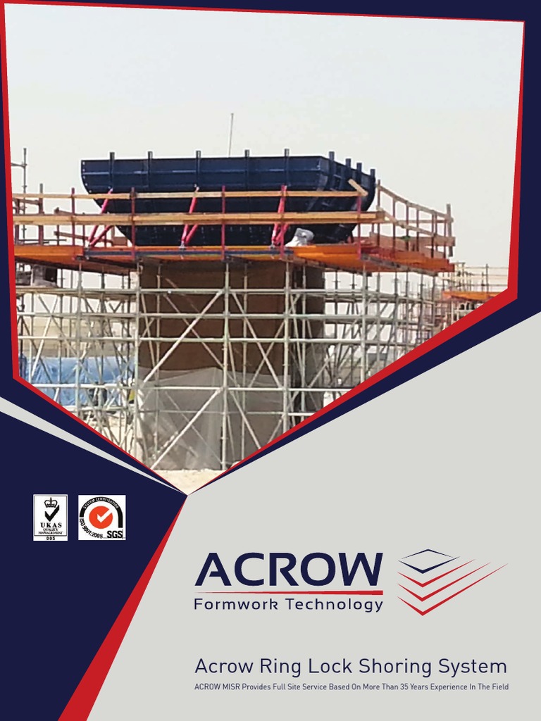 Acrow Ring Lock Shoring System | PDF | Scaffolding