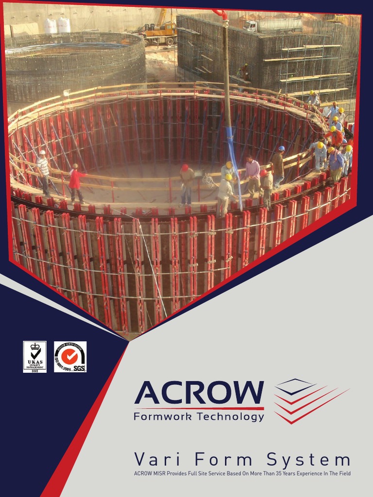 Acrow Vari Form System | PDF | Scaffolding | Building Engineering
