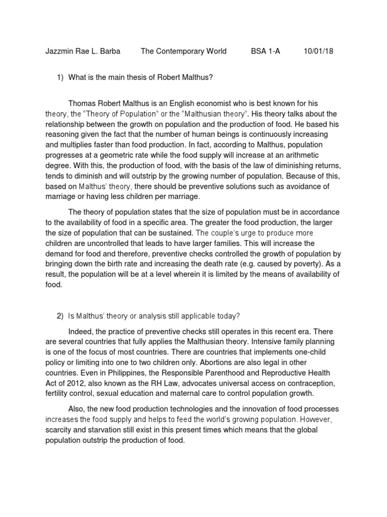 The Contemporary World | PDF | Environmental Social Science | Economies